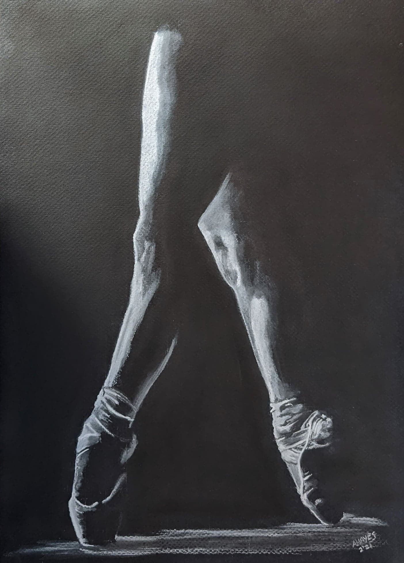 Exploring Ballet Through Pastel and Charcoal: Artistic Perspectives ...